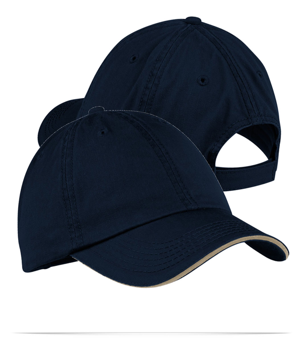 Custom Twill Sandwich Cap with Your Embroidered Logo at AllStar