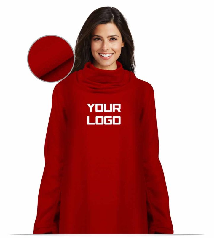 Custom Embroidered Blanket With Sleeves Logo | AllStar Logo