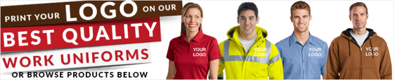 Custom Work Uniforms with Logo | Embroidered Work Uniforms
