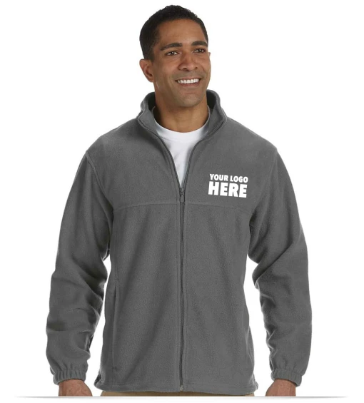 Custom Logo Fleece Jacket, Embroidered with Embroidery | AllStar