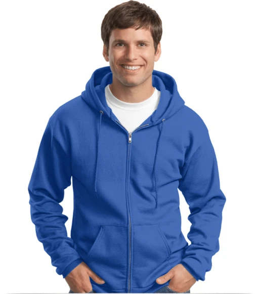 Custom Hooded Fleece Jacket with Embroidery | AllStar Logo