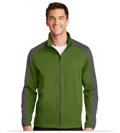 Active Colorblock Soft Shell Jacket With Custom Logo Online